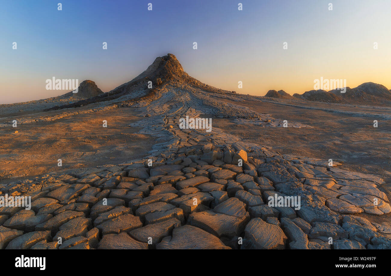 Wallpaper mud volcano hi-res stock photography and images - Alamy
