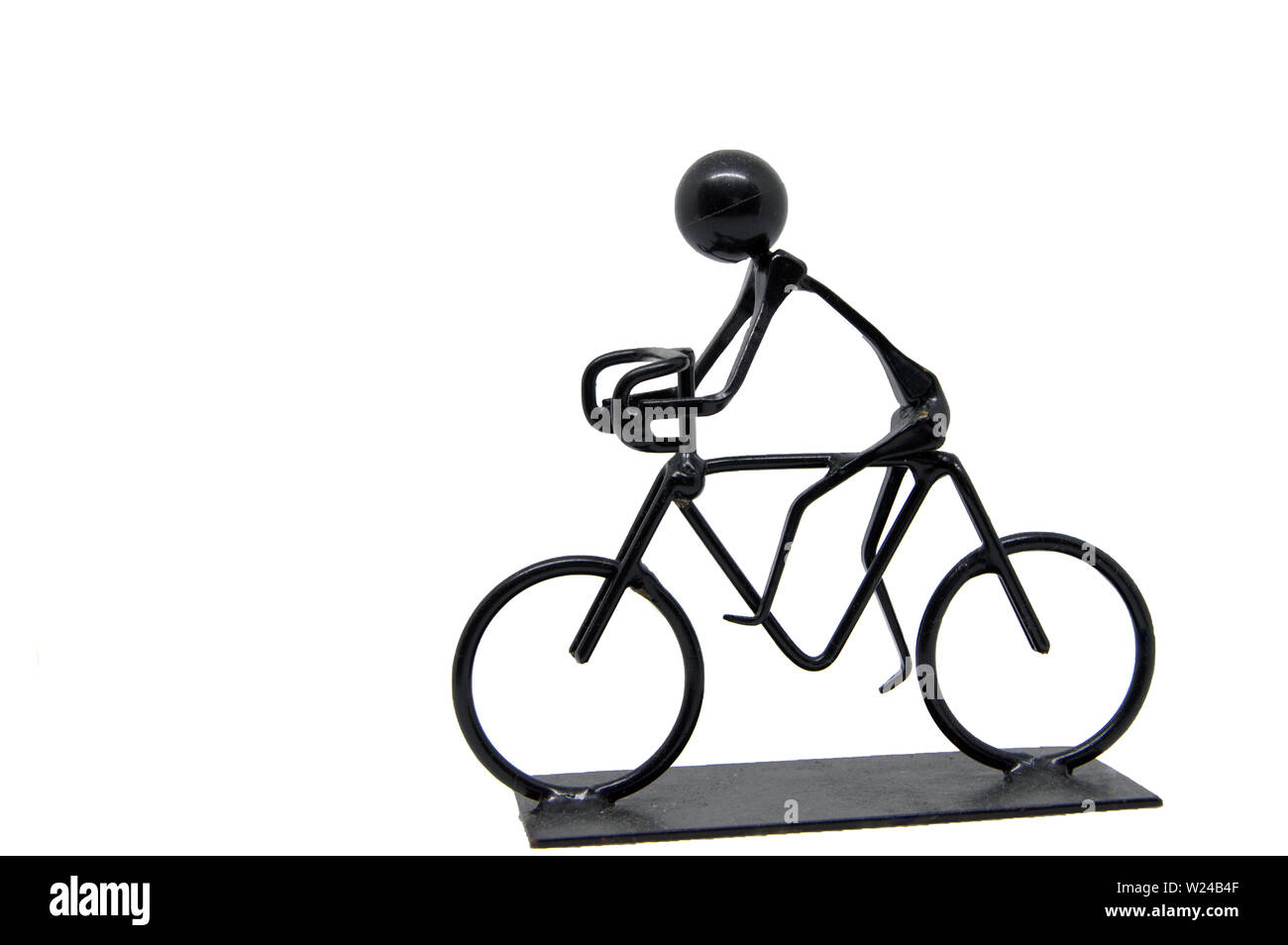 Vintage model cyclist Cut Out Stock Images & Pictures - Alamy