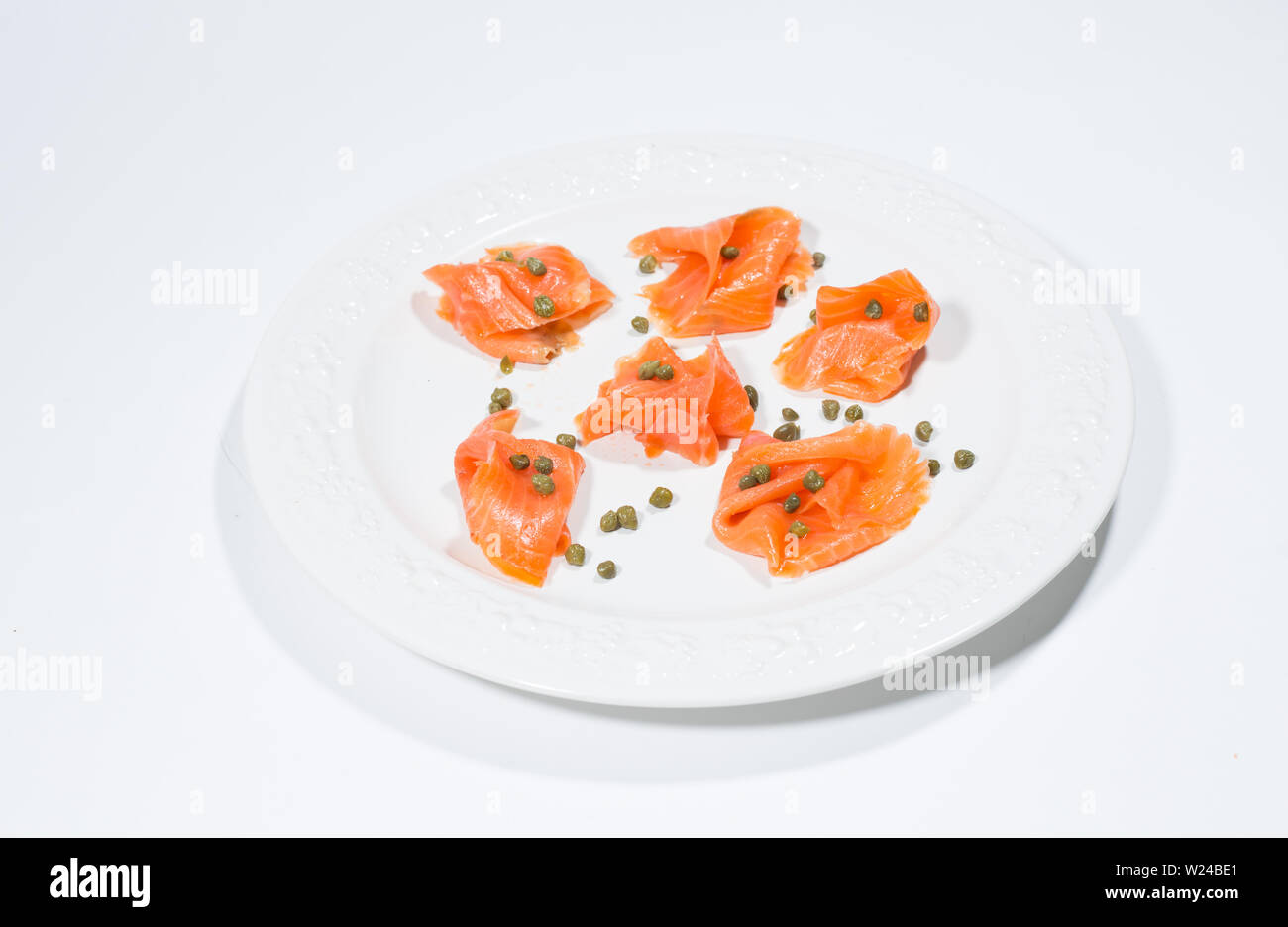 Sliced salmon fish fillet hi-res stock photography and images - Alamy