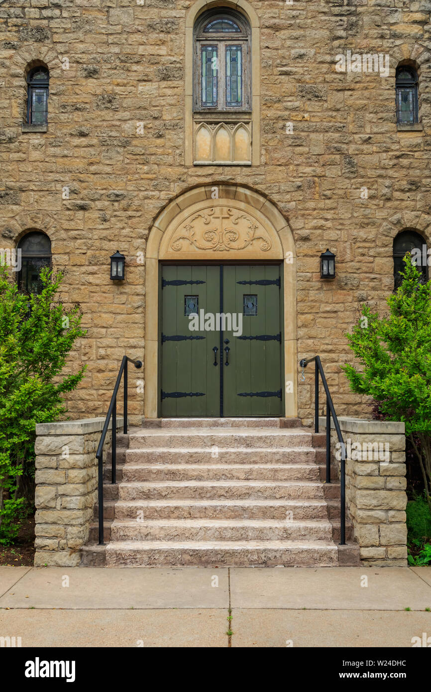Beautiful small town church Stock Photo - Alamy