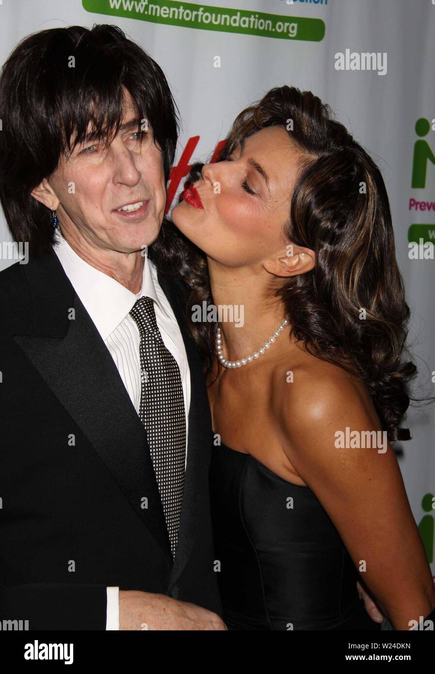 New York, USA. 05th May, 2008. Paulina Porizkova & Ric Ocasek 2008 ...