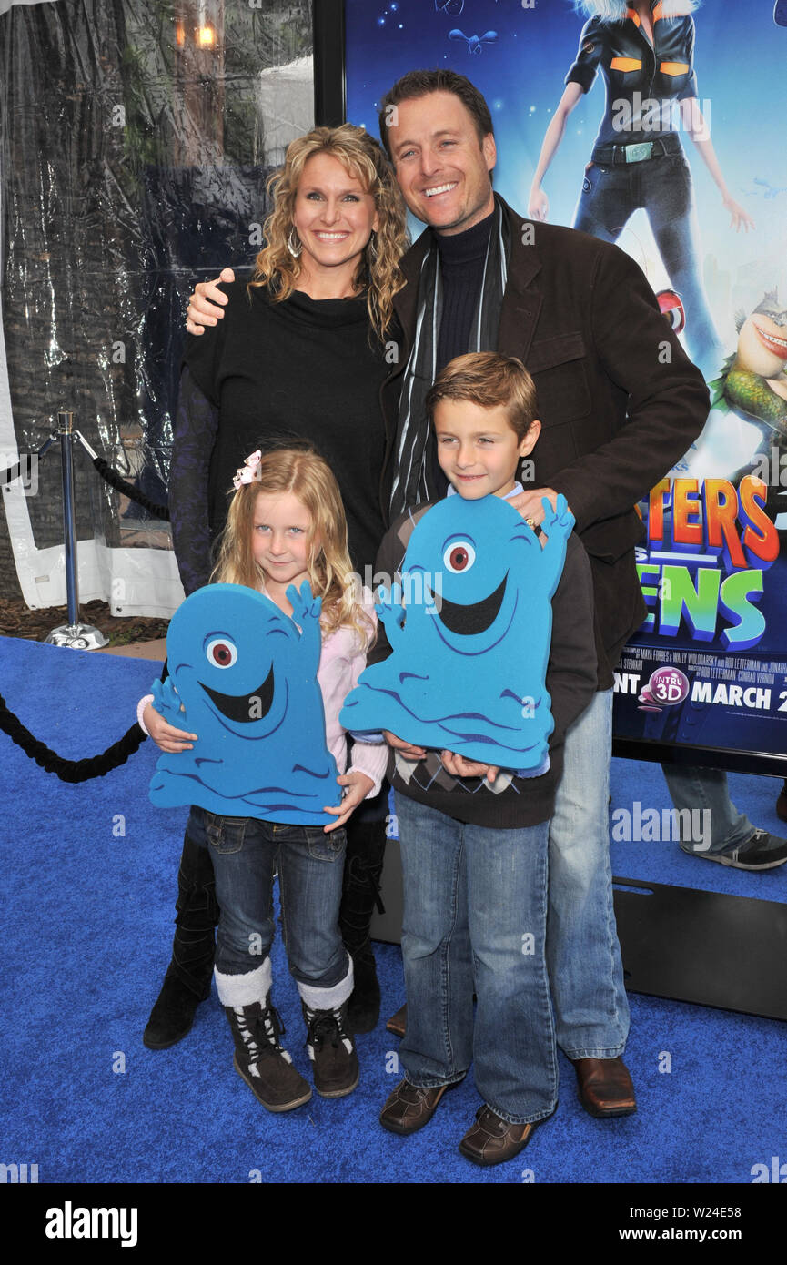 LOS ANGELES, CA. March 22, 2009: Chris Harrison & family at the Los ...