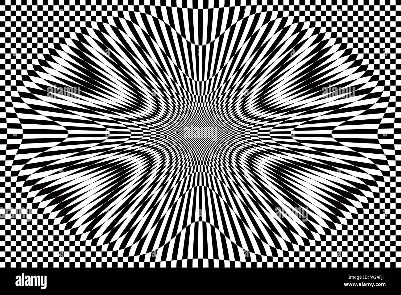 Optical illusion design hi-res stock photography and images - Alamy