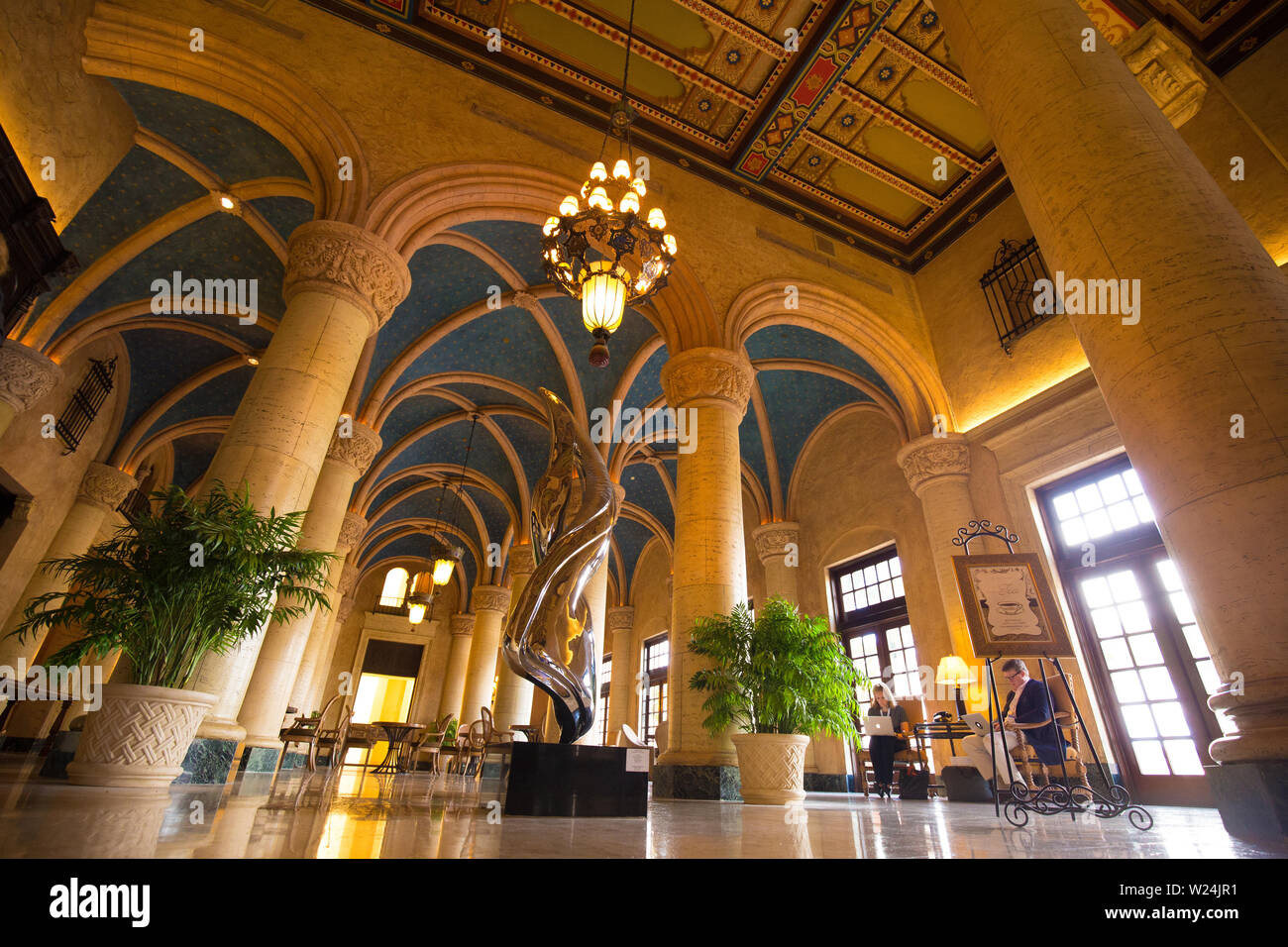 Biltmore hotel lobby hi-res stock photography and images - Alamy