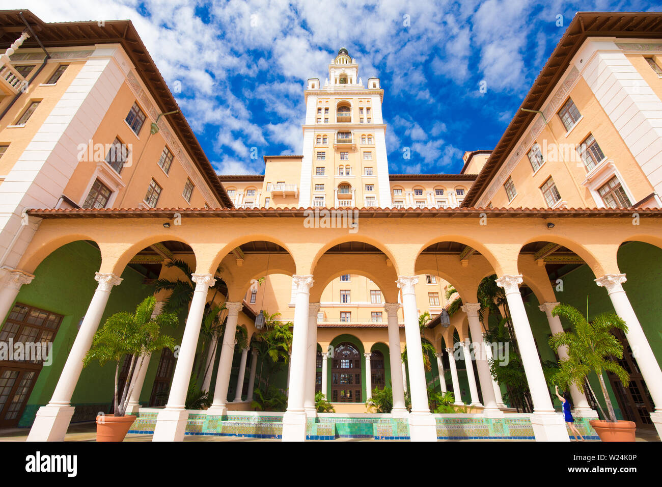 Biltmore Hotel Miami Coral Gables. Florida. USA Stock Photo - Alamy