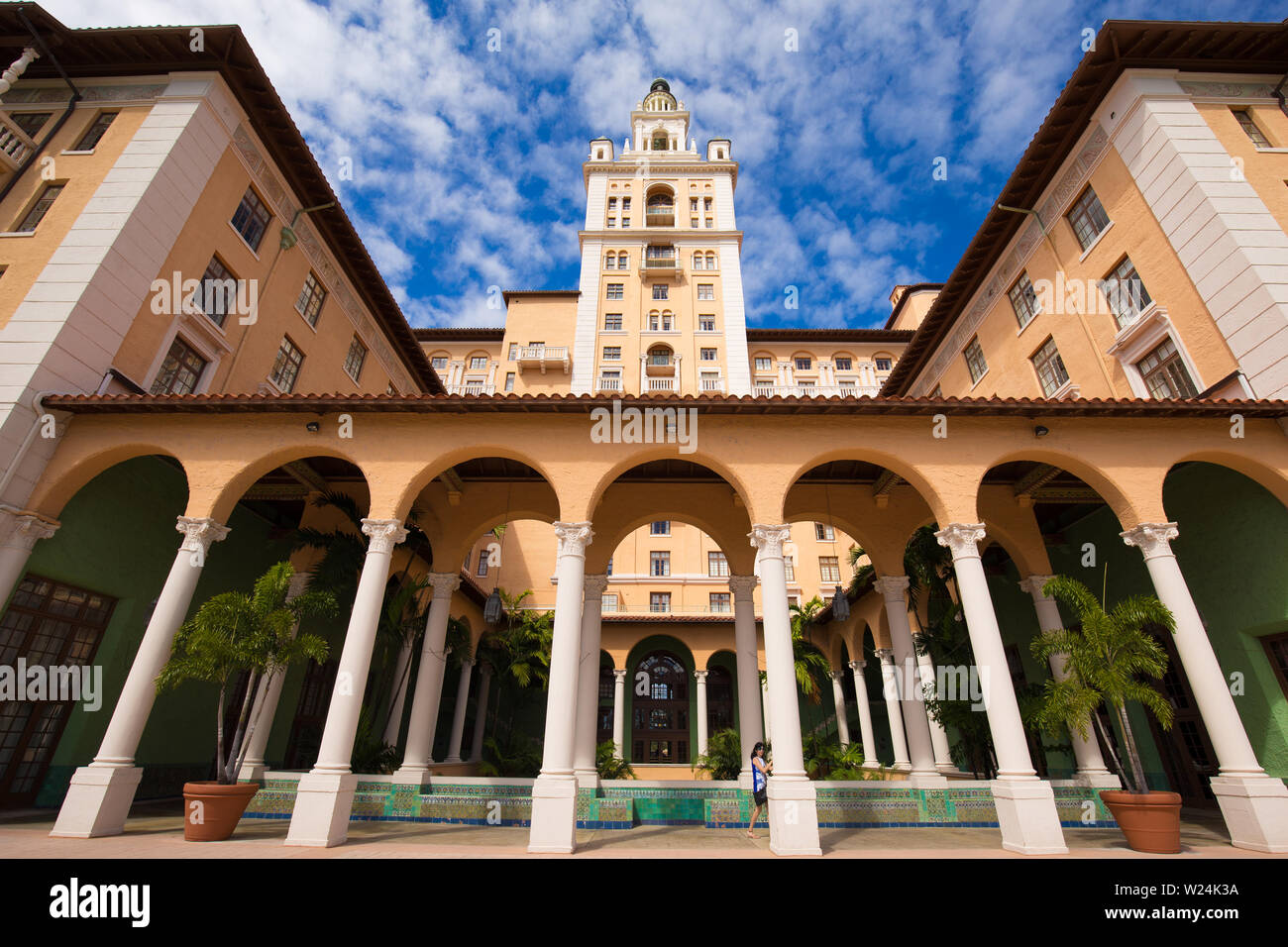 Biltmore Hotel Miami Coral Gables. Florida. USA Stock Photo - Alamy