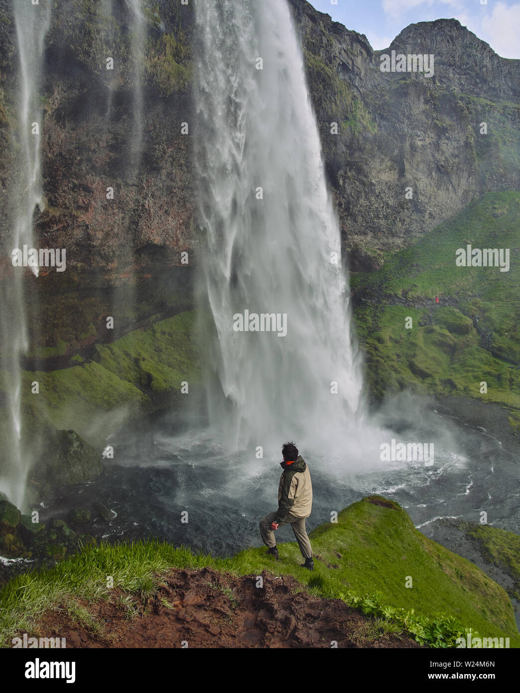 Powerful waterfall gorge tourism hi-res stock photography and images ...