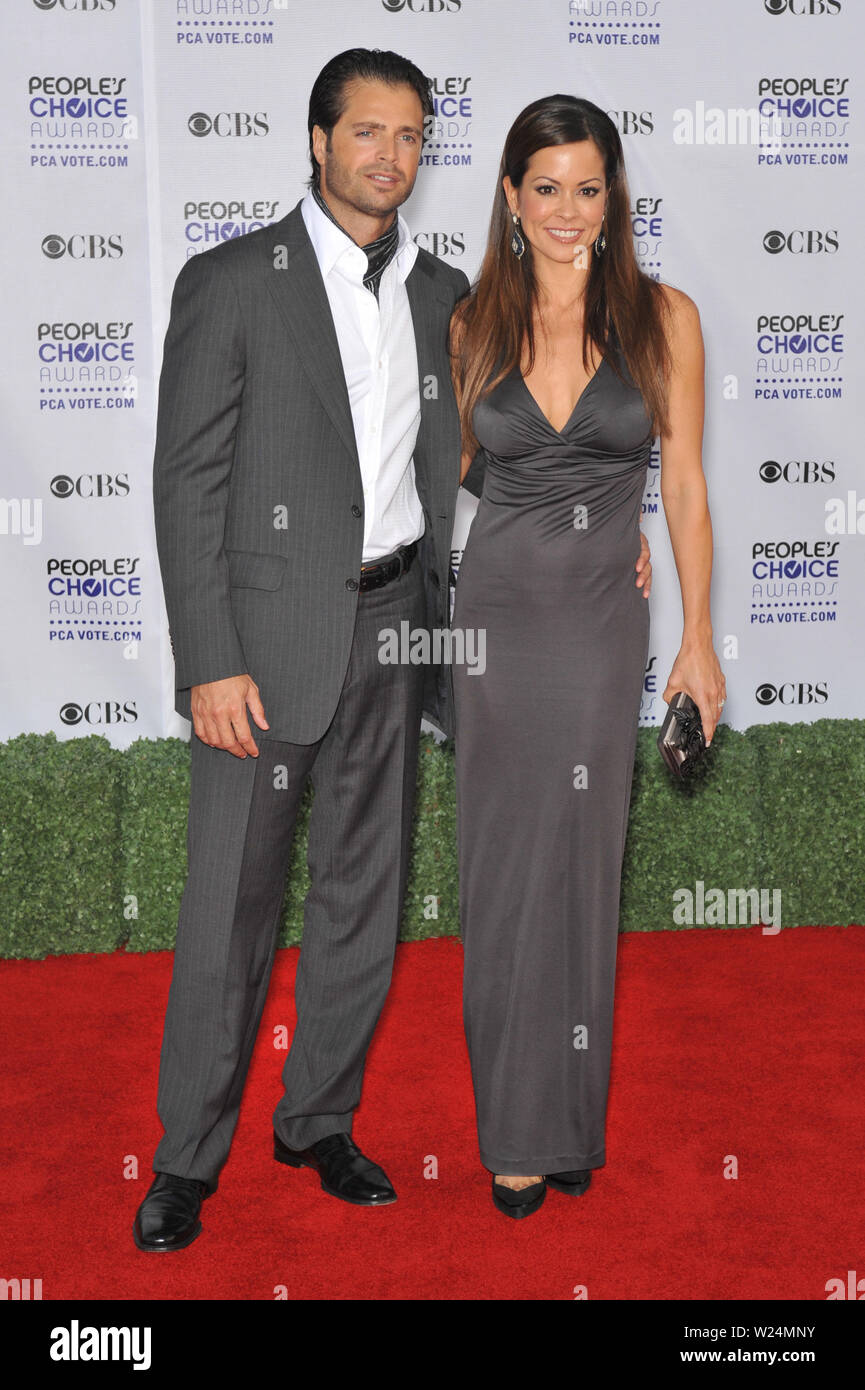 LOS ANGELES, CA. January 07, 2009: Brooke Burke & David Charvet at the ...