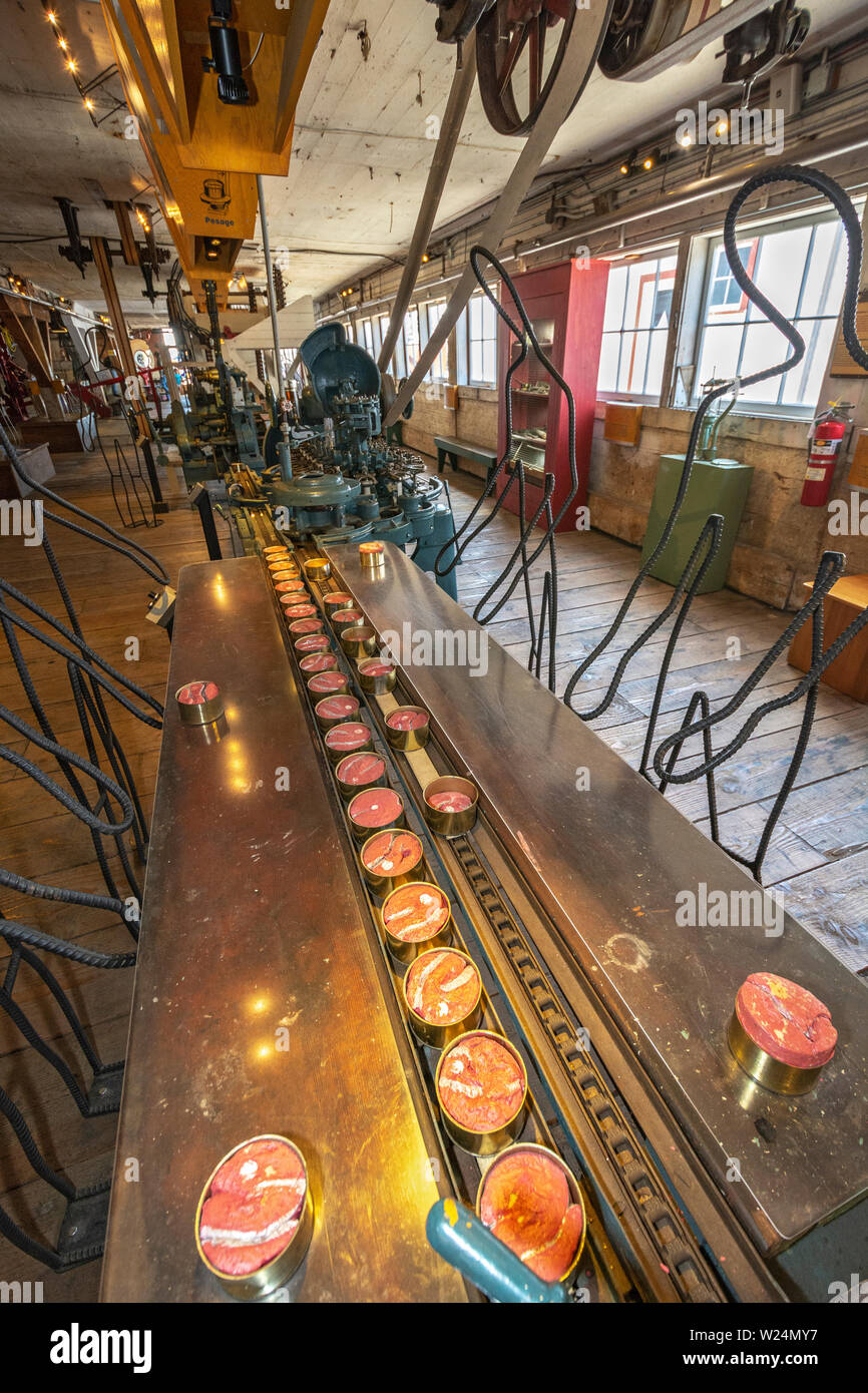 Canada, British Columbia, Steveston, Gulf of Georgia Cannery National ...