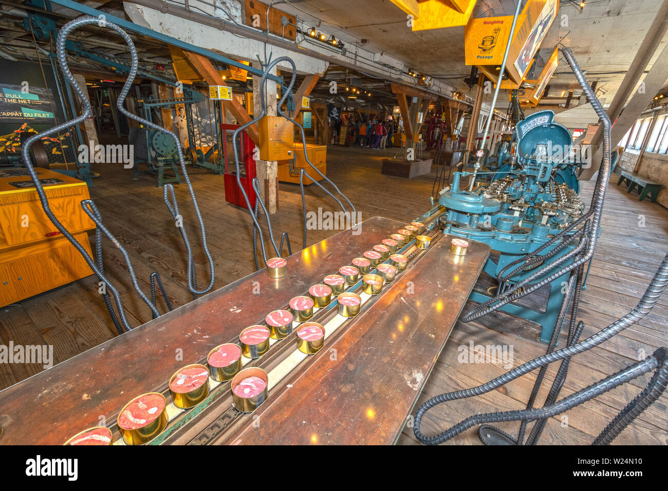 Canada, British Columbia, Steveston, Gulf of Georgia Cannery National ...