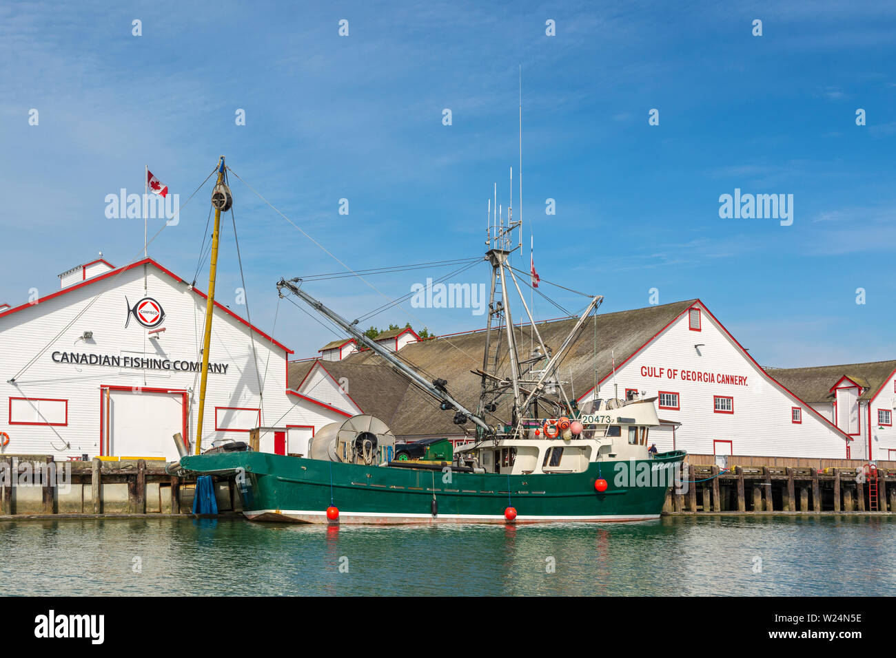 Canada, British Columbia, Steveston, Gulf of Georgia Cannery National ...