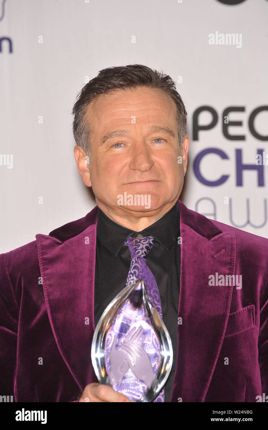 LOS ANGELES, CA. January 07, 2009: Robin Williams at the 2009 People's ...