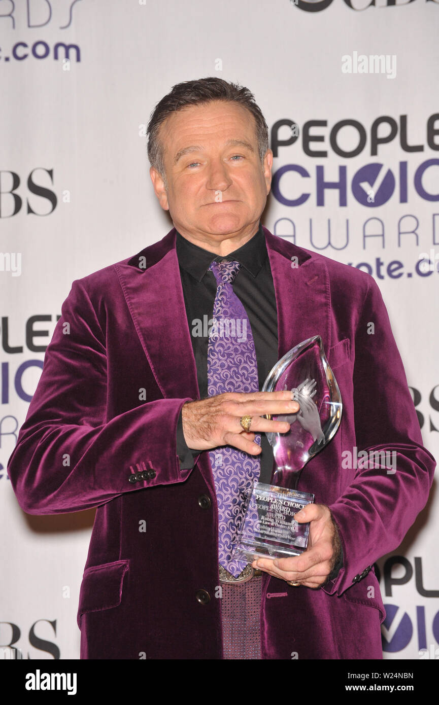 LOS ANGELES, CA. January 07, 2009: Robin Williams at the 2009 People's ...