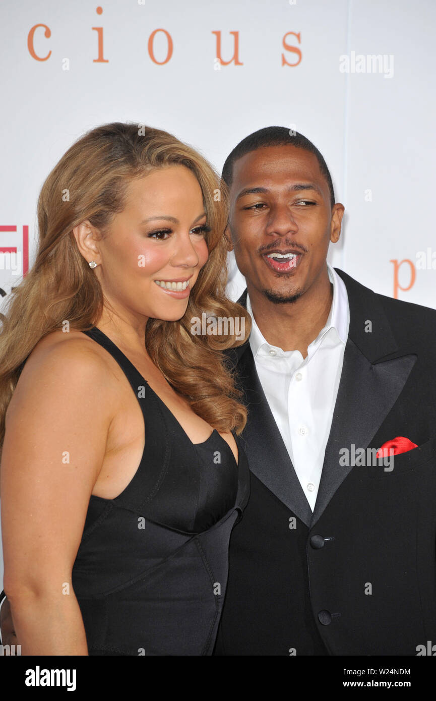 Mariah carey and husband nick cannon hi-res stock photography and ...
