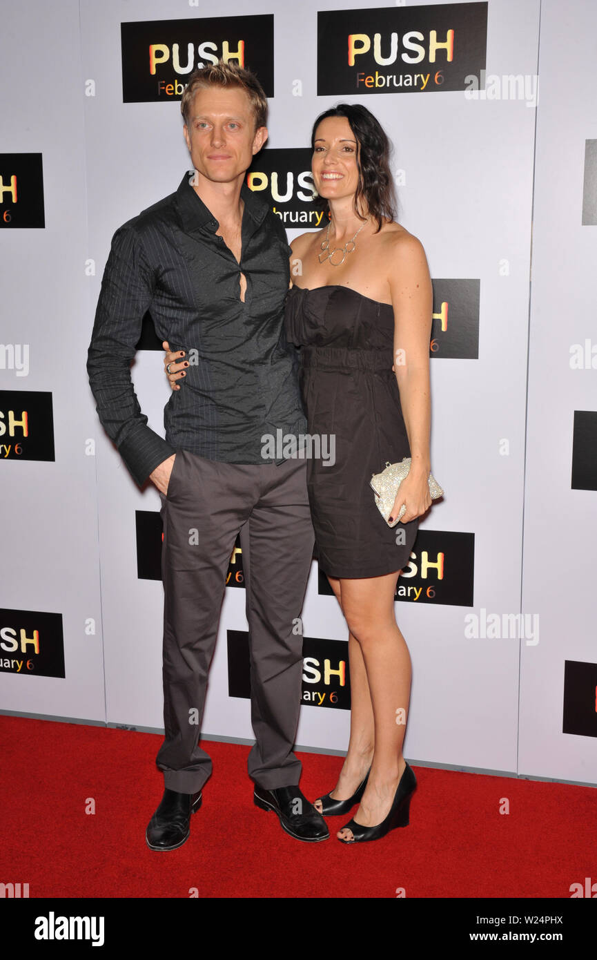 LOS ANGELES, CA. January 29, 2009: Neil Jackson & Kylie Furneaux at the ...