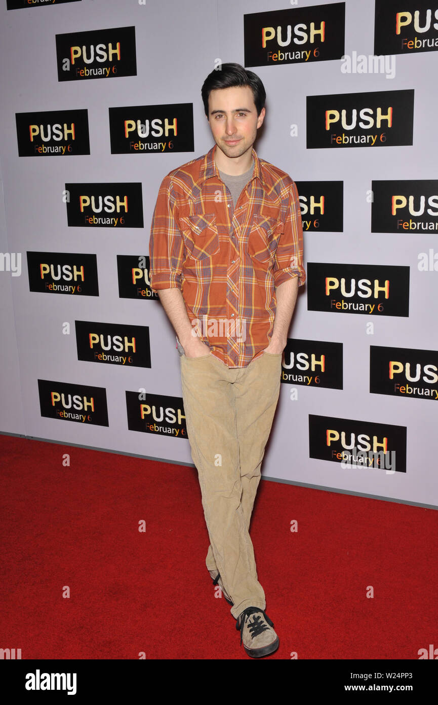 LOS ANGELES, CA. January 29, 2009: Josh Zuckerman at the Los Angeles ...