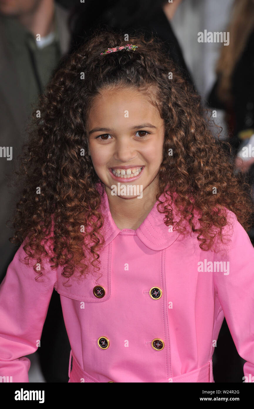 LOS ANGELES, CA. March 11, 2009: Madison Pettis at the world premiere ...