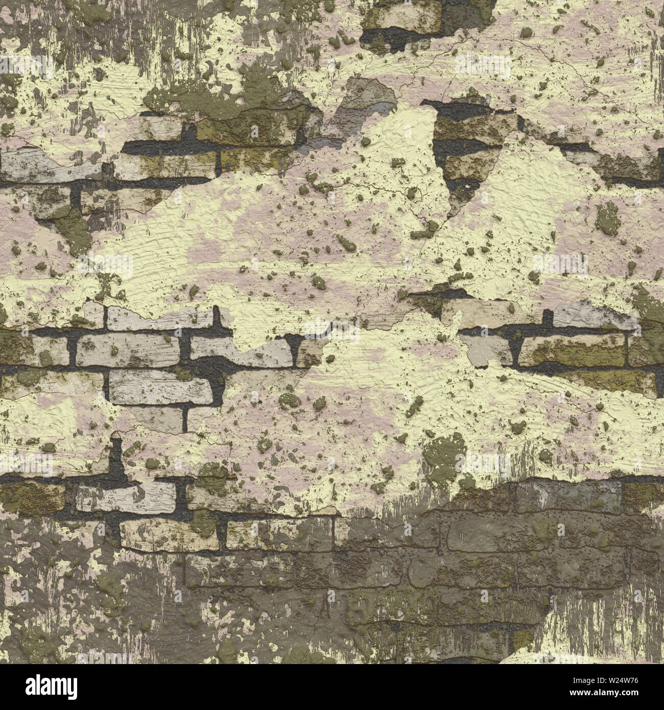 Grunge Brick Texture Seamless