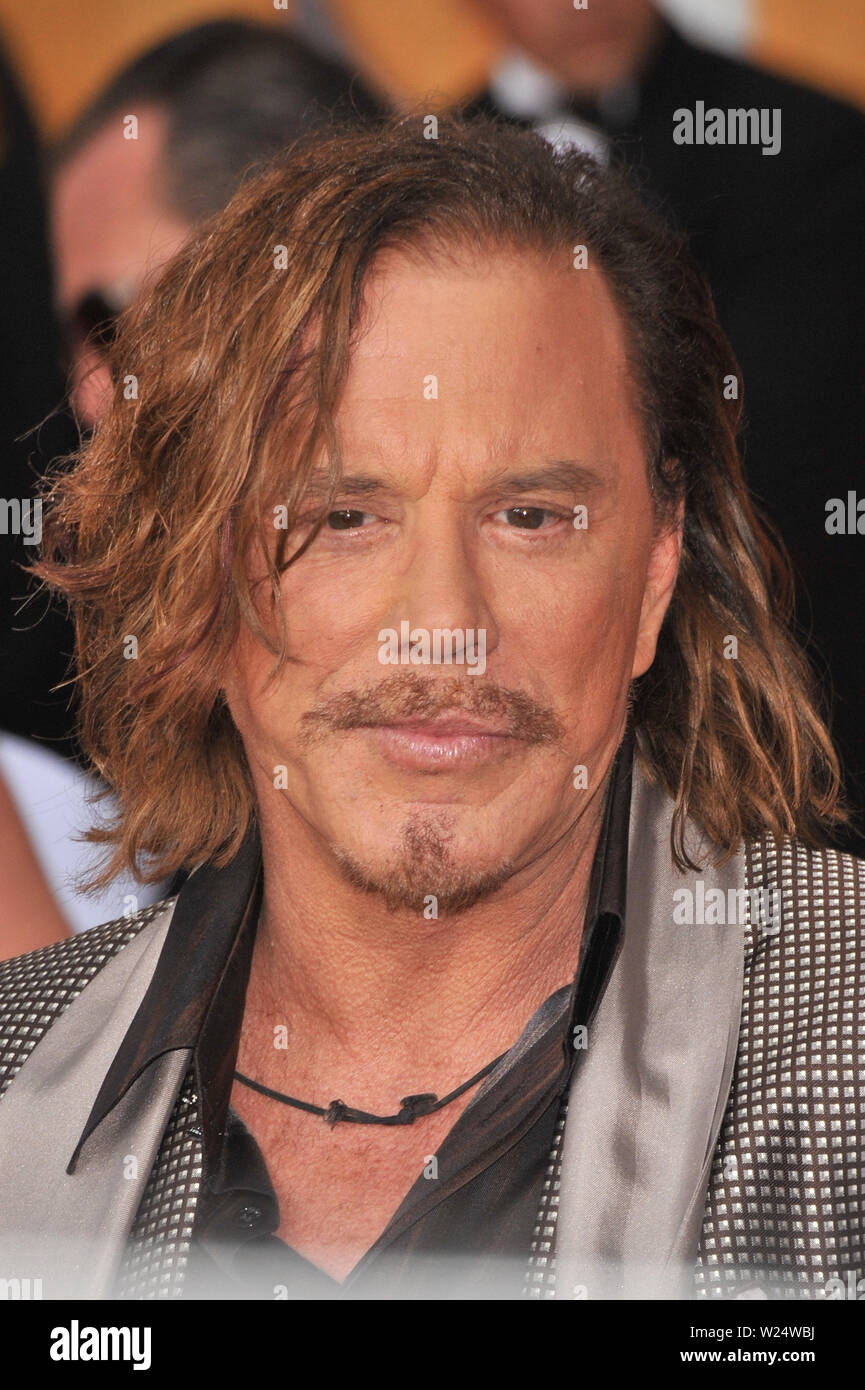 LOS ANGELES, CA. January 25, 2009: Mickey Rourke at the 15th Annual ...
