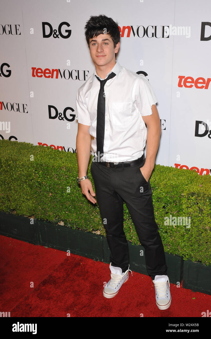 LOS ANGELES, CA. September 25, 2009: David Henrie at the 7th anual Teen ...