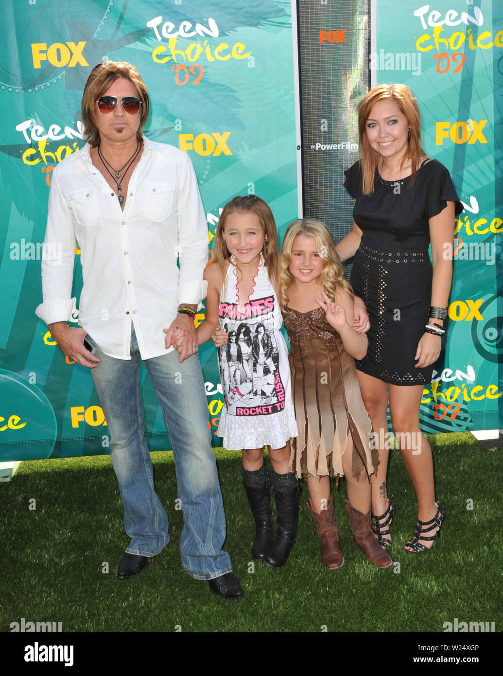 Billy ray cyrus brandi cyrus hi-res stock photography and images - Alamy