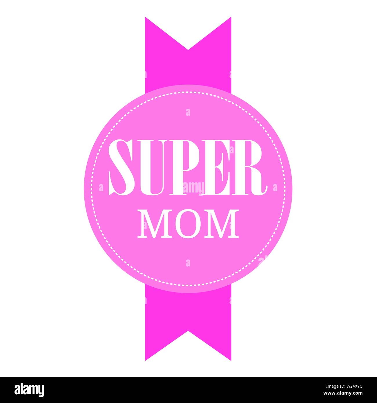Super Mom Background Stock Vector Image & Art - Alamy