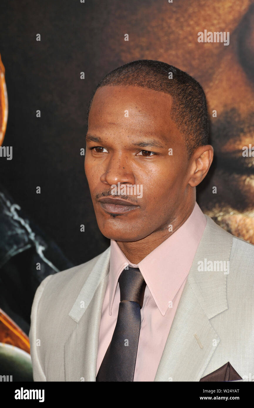 LOS ANGELES, CA. April 20, 2009: Jamie Foxx at the Los Angeles premiere ...