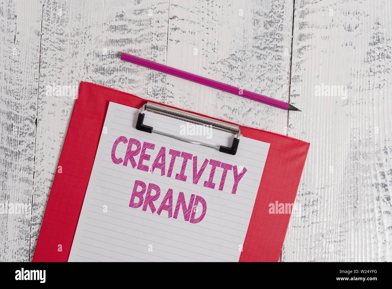Handwriting text Creativity Brand. Conceptual photo design name or ...