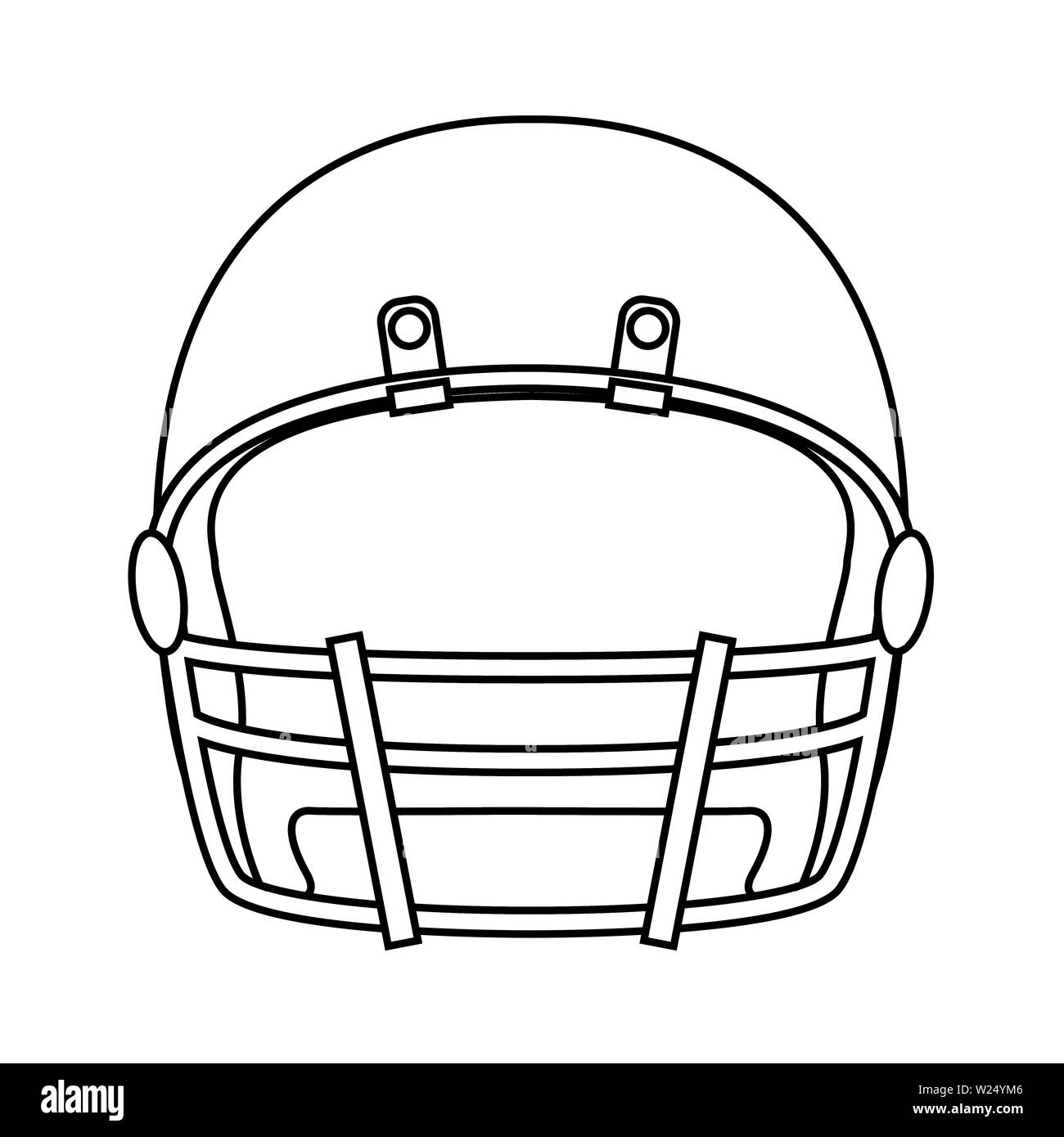 American football object Stock Vector Image & Art - Alamy
