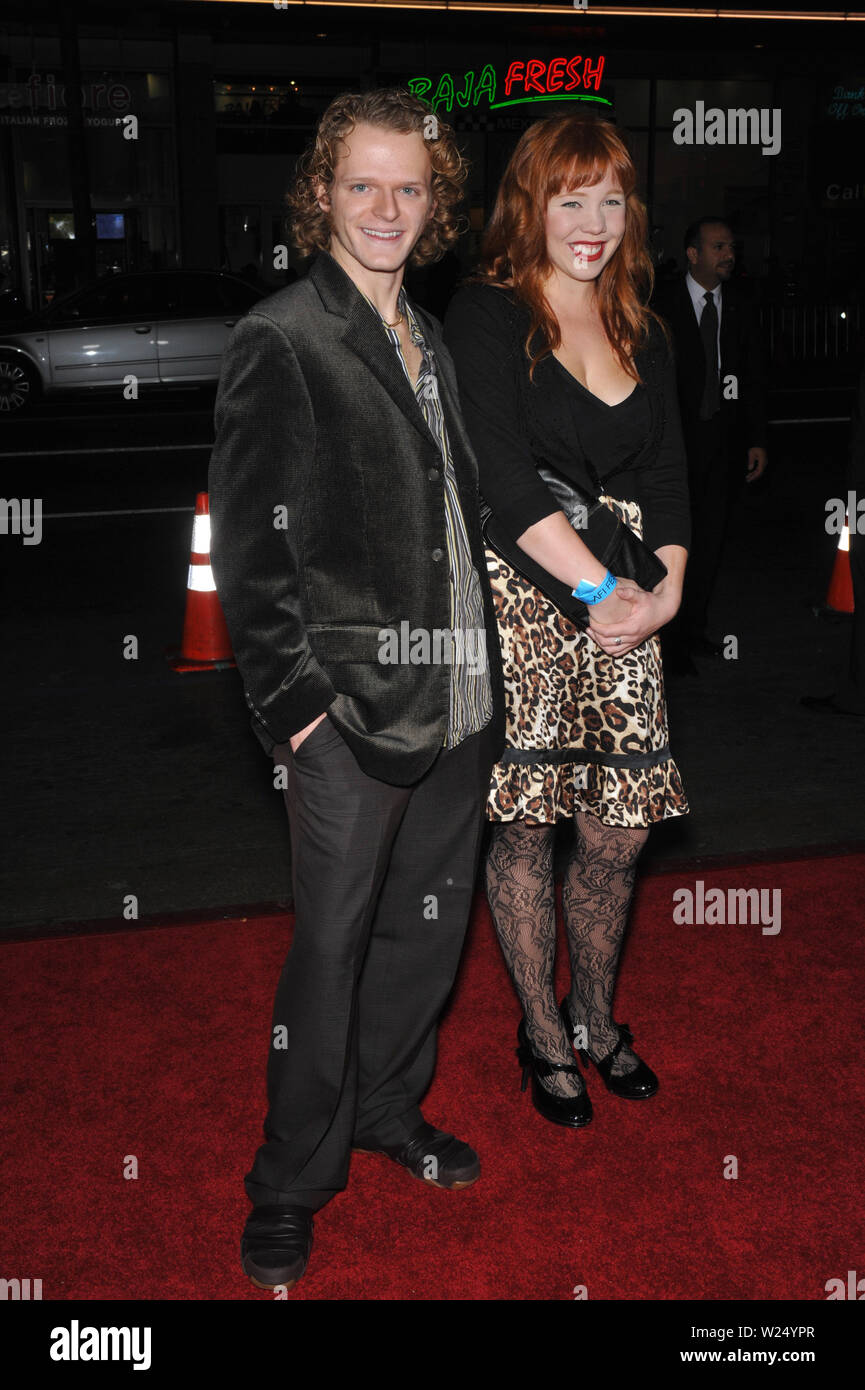 LOS ANGELES, CA. November 04, 2009: Nick Pasqual & Angie Hoppen at the ...