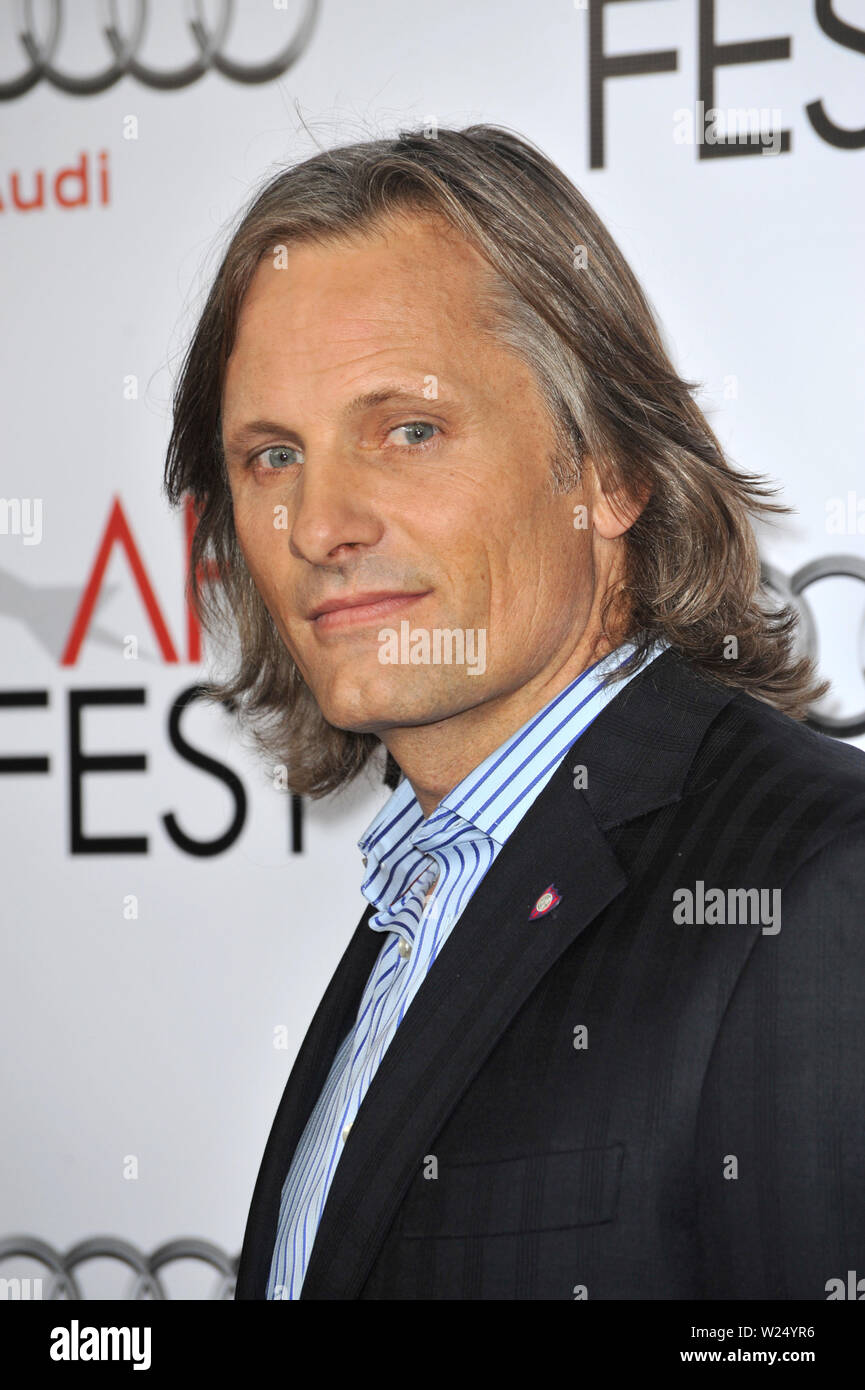 LOS ANGELES, CA. November 04, 2009: Viggo Mortensen at the AFI Fest ...