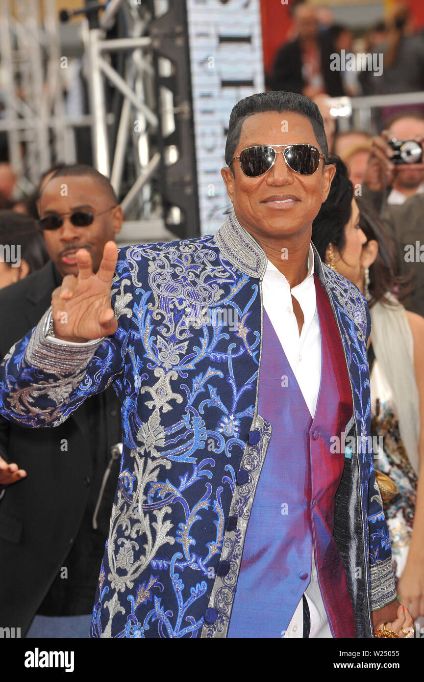 LOS ANGELES, CA. October 27, 2009: Jermaine Jackson at the premiere of ...