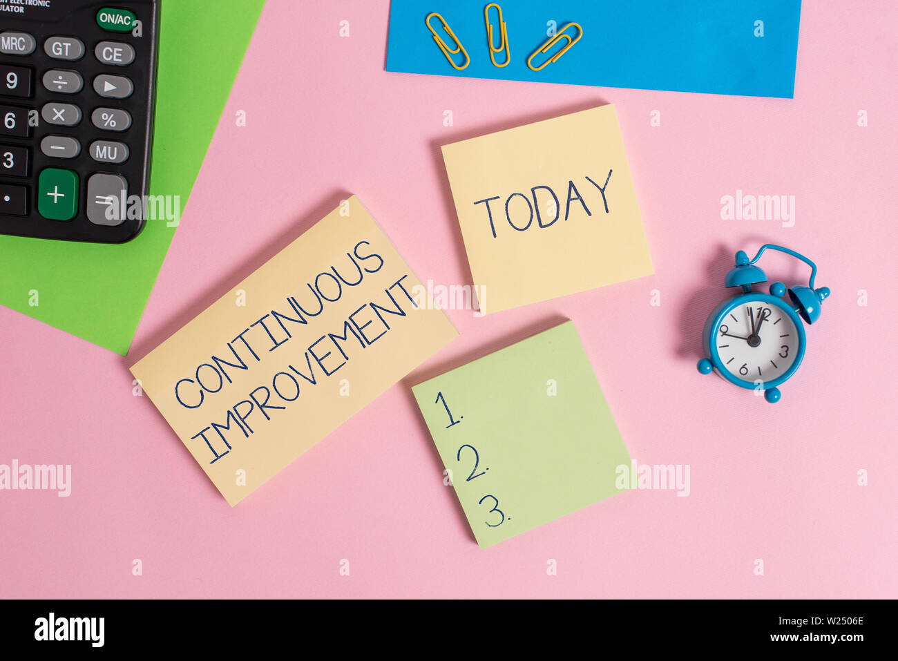 Conceptual hand writing showing Continuous Improvement. Concept meaning ...