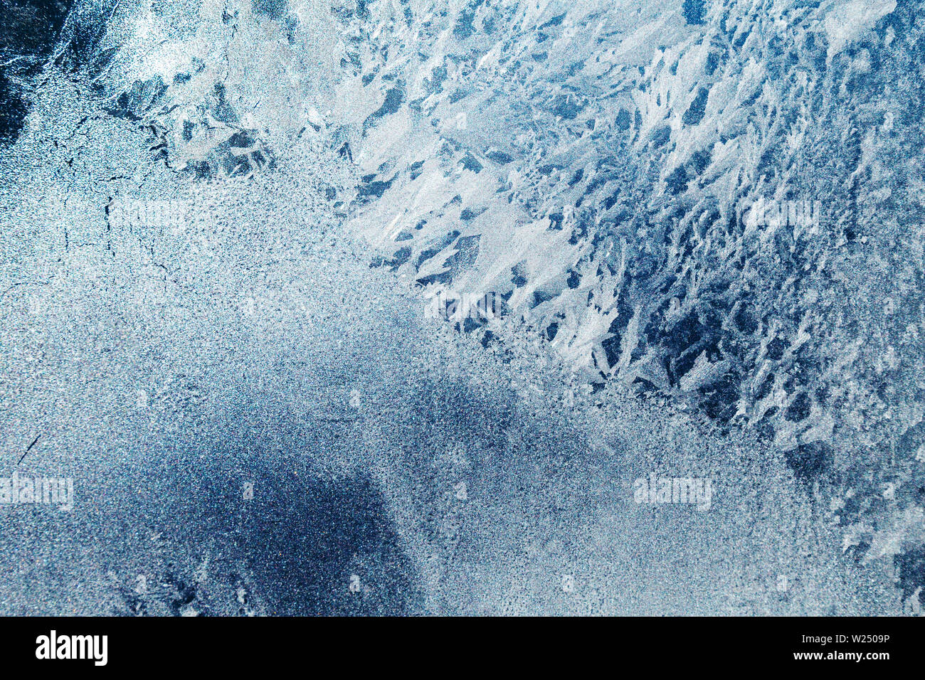 Frozen glass window, background Stock Photo - Alamy