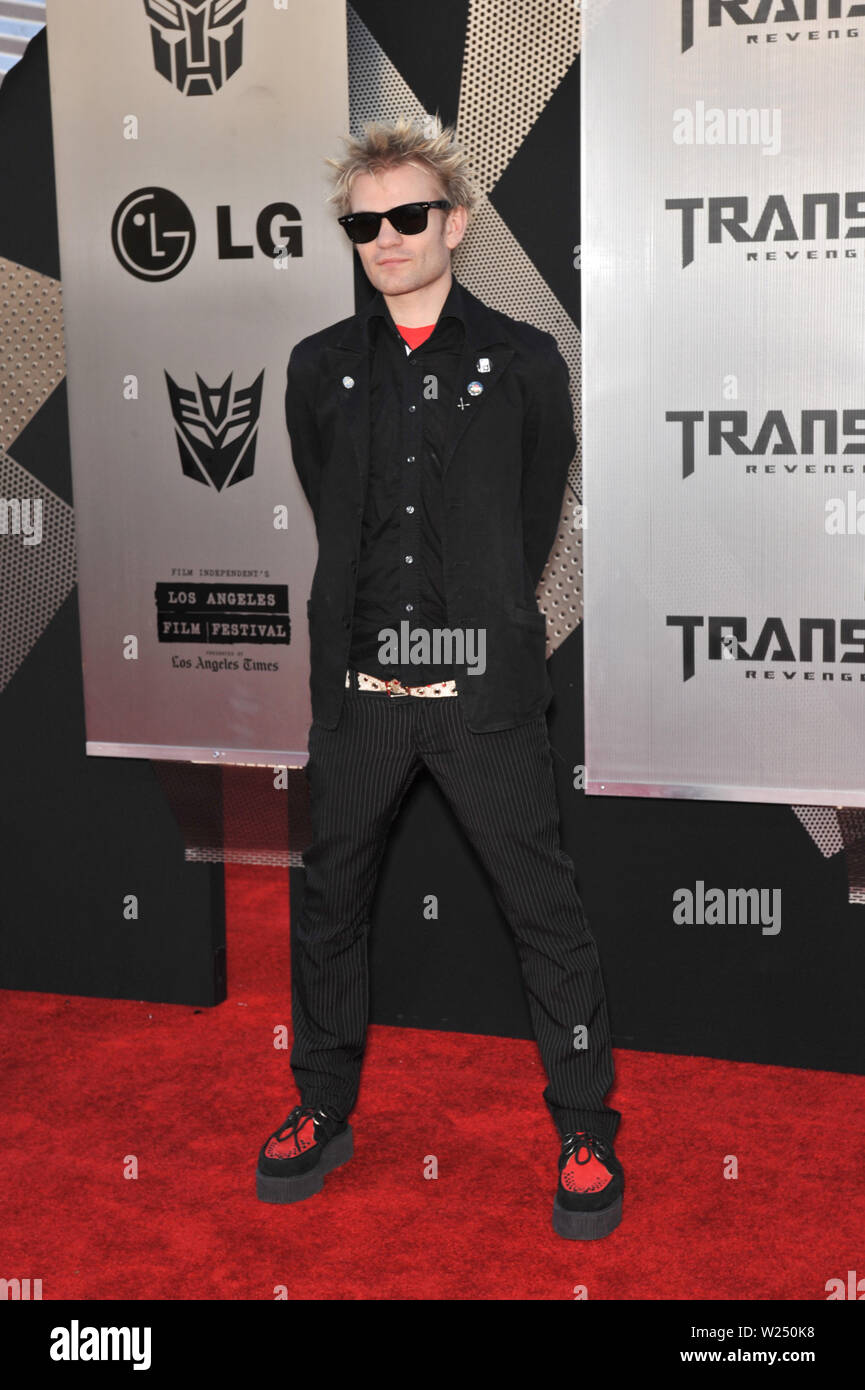 LOS ANGELES, CA. June 22, 2009: Musician Deryck Whibley at the Los ...