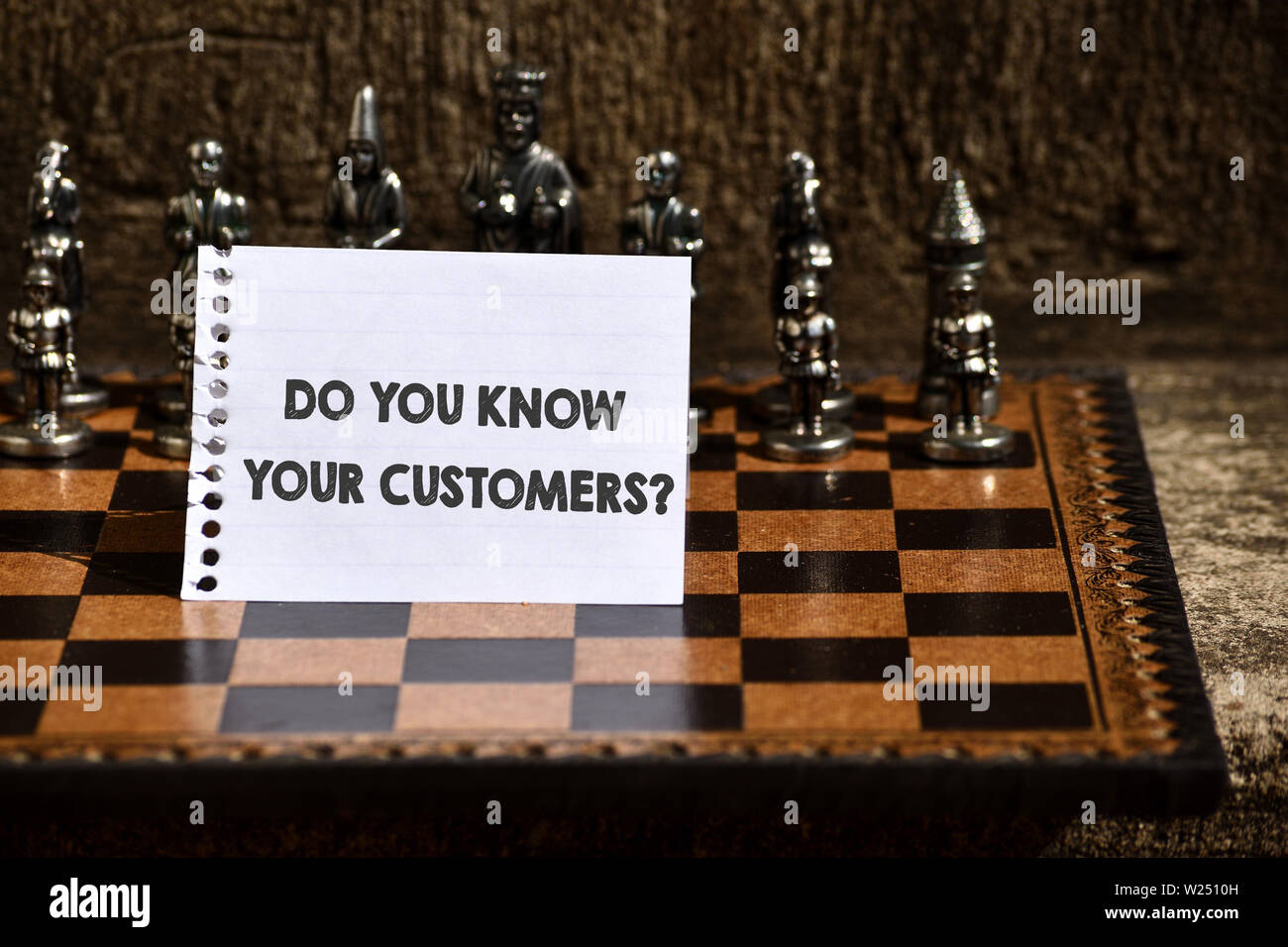 Writing Note Showing Do You Know Your Customers Question Business Concept For Asking To