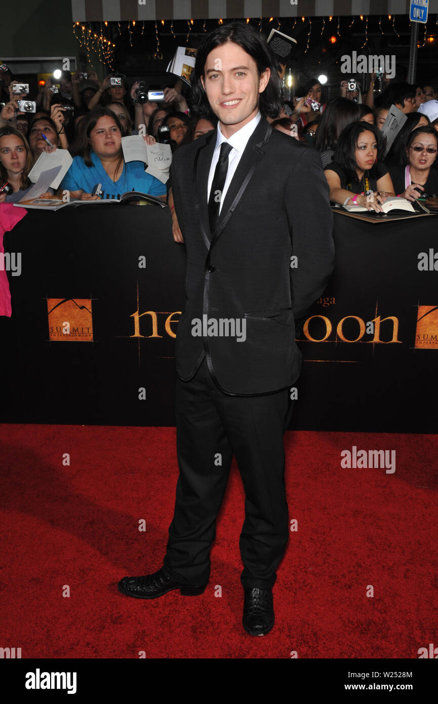 LOS ANGELES, CA. November 17, 2009: Jackson Rathbone at the world ...