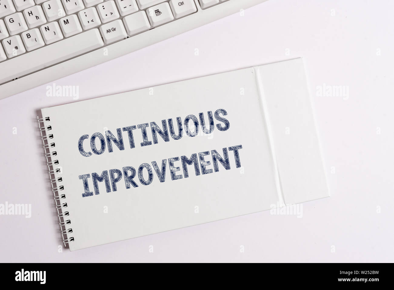 Text sign showing Continuous Improvement. Business photo showcasing ...