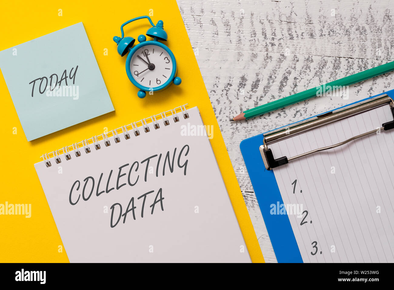 Data collecting tools hi-res stock photography and images - Alamy