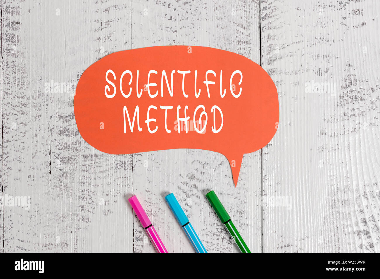 Handwriting text writing Scientific Method. Conceptual photo Principles ...
