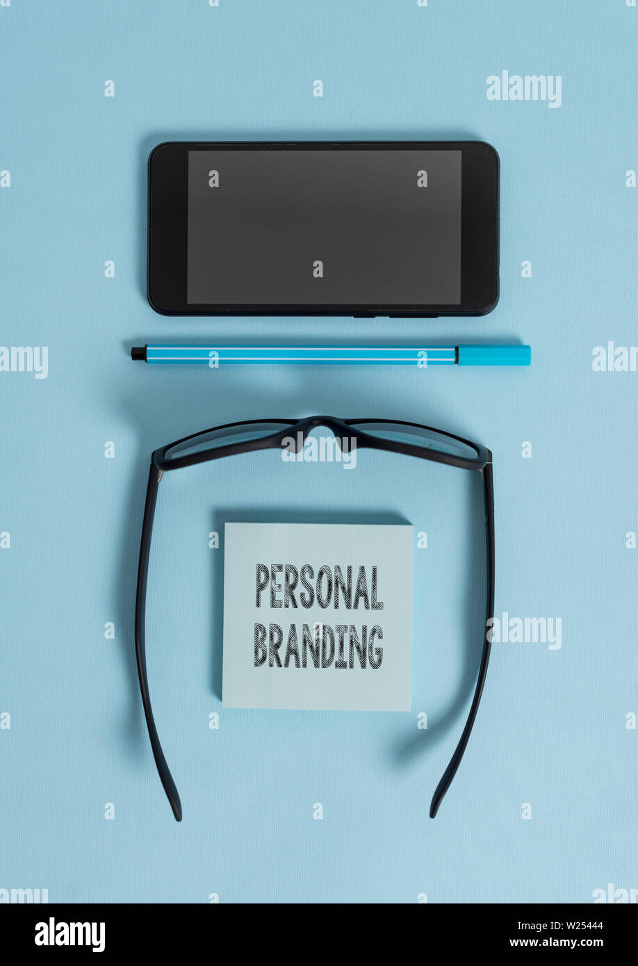 Conceptual hand writing showing Personal Branding. Concept meaning ...