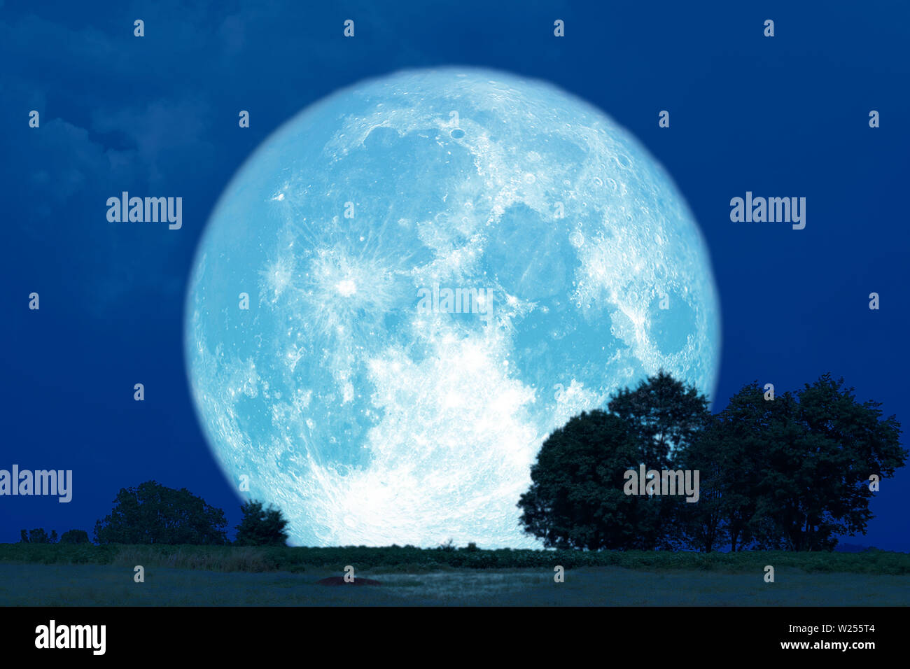 Full buck moon hi-res stock photography and images - Alamy
