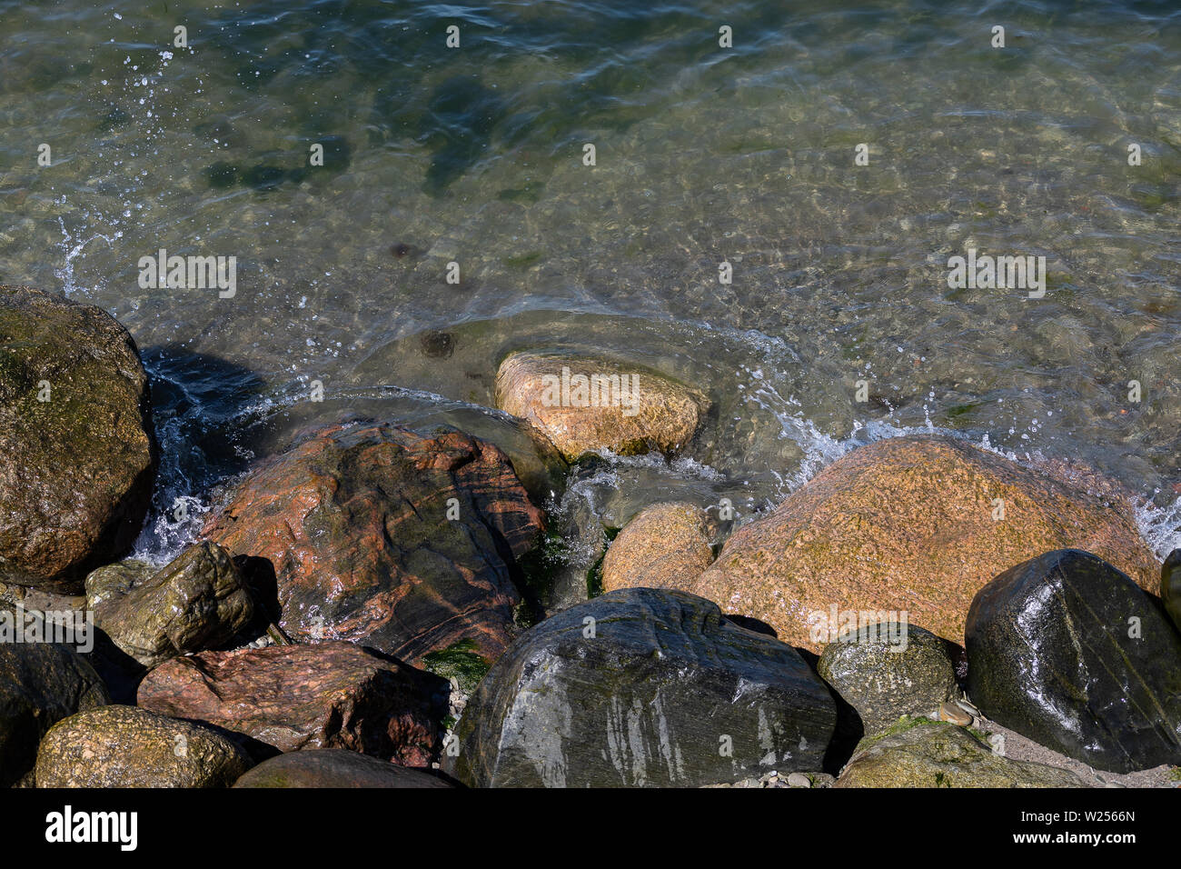 Washed clean stones hi-res stock photography and images - Alamy