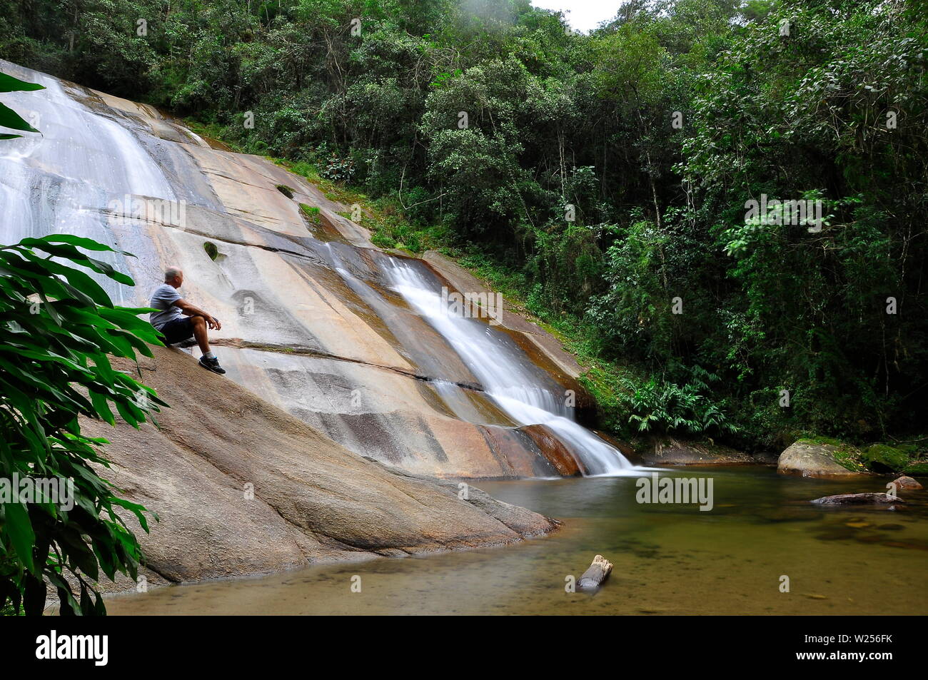 Maromba waterfall, Visconde de Mauá, Rio de Janeiro, Brazil Stock Photo ...