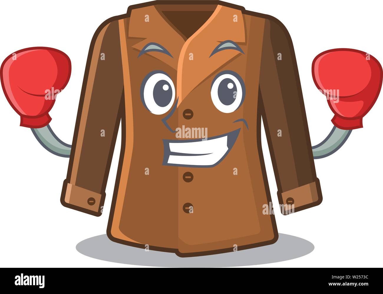 Boxing coat in the a character shape Stock Vector Image & Art - Alamy