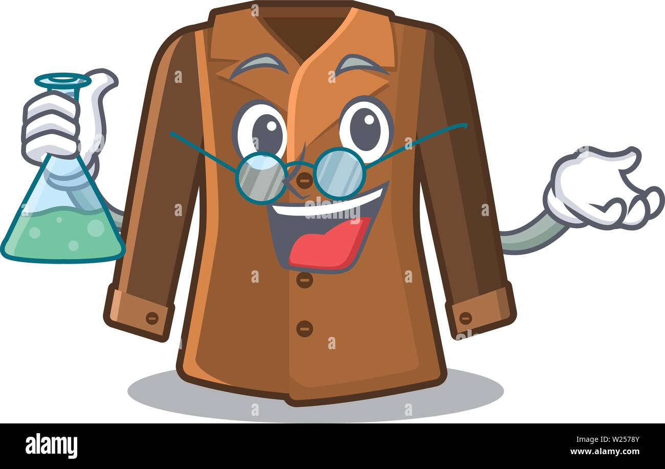 Professor coat isolated with in the mascot Stock Vector Image & Art - Alamy