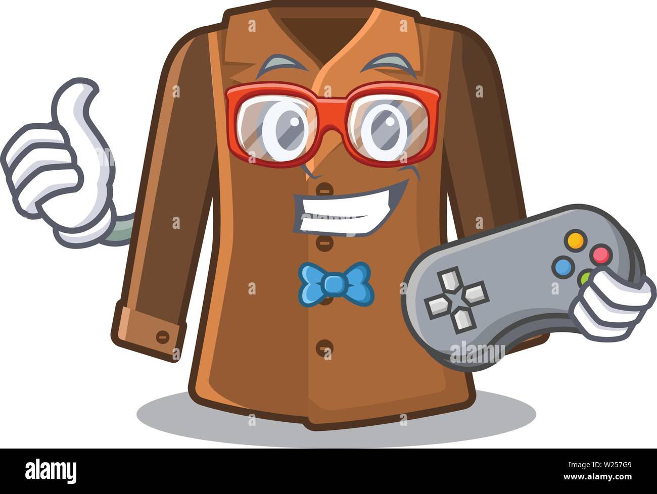Gamer cartoon coat kept in a closet Stock Vector Image & Art - Alamy