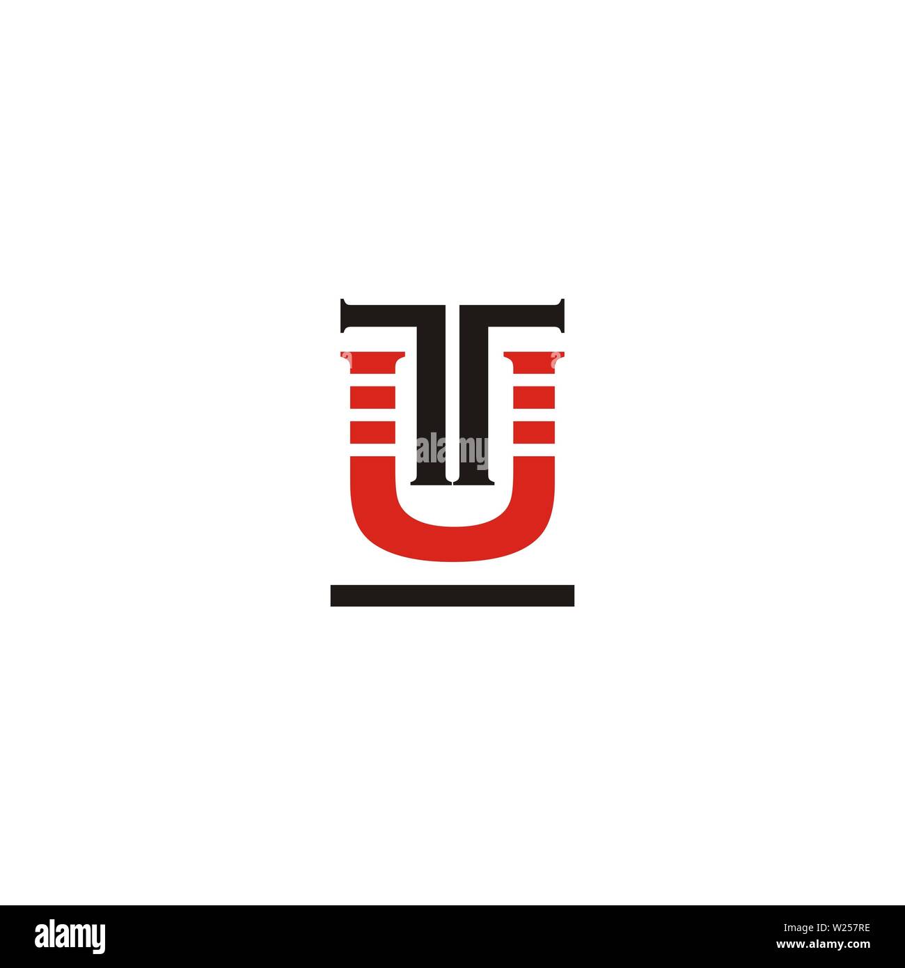 simple & modern logo Stock Photo - Alamy