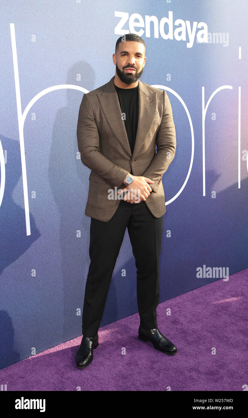 Los Angeles Premiere of the new HBO Series EUPHORIA Featuring: Drake ...