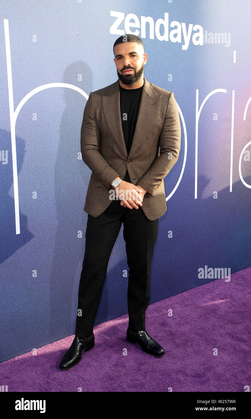 Los Angeles Premiere of the new HBO Series EUPHORIA Featuring: Drake ...